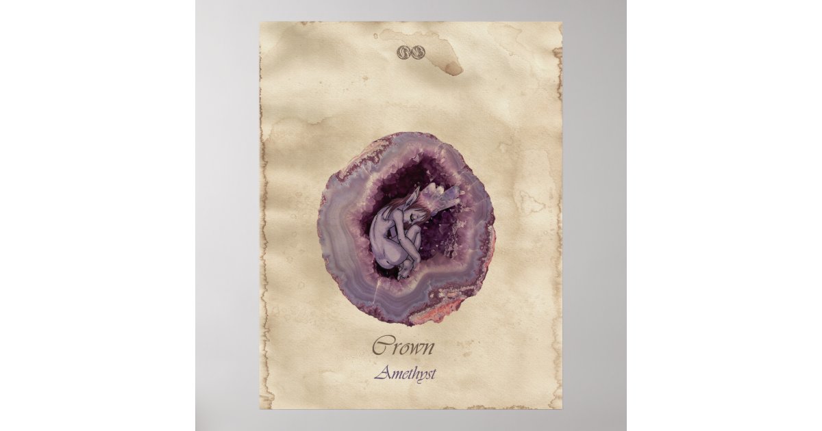 CHAKRA FAE - CROWN POSTER | Zazzle