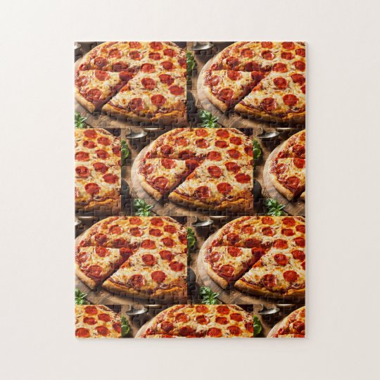Challenging pizza puzzle | Zazzle.com.au