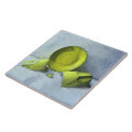 Chartreuse Saucer and Broken Cup Ceramic Tile | Zazzle