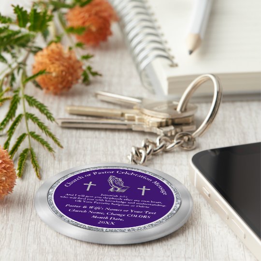 Cheap Personalised Church Anniversary Souvenirs Key Ring | Zazzle.com.au