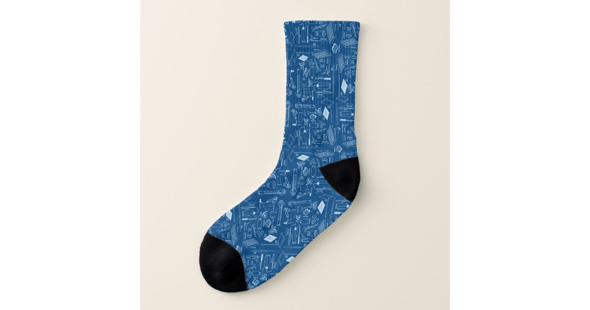 Chemistry Science Lab Socks | Zazzle