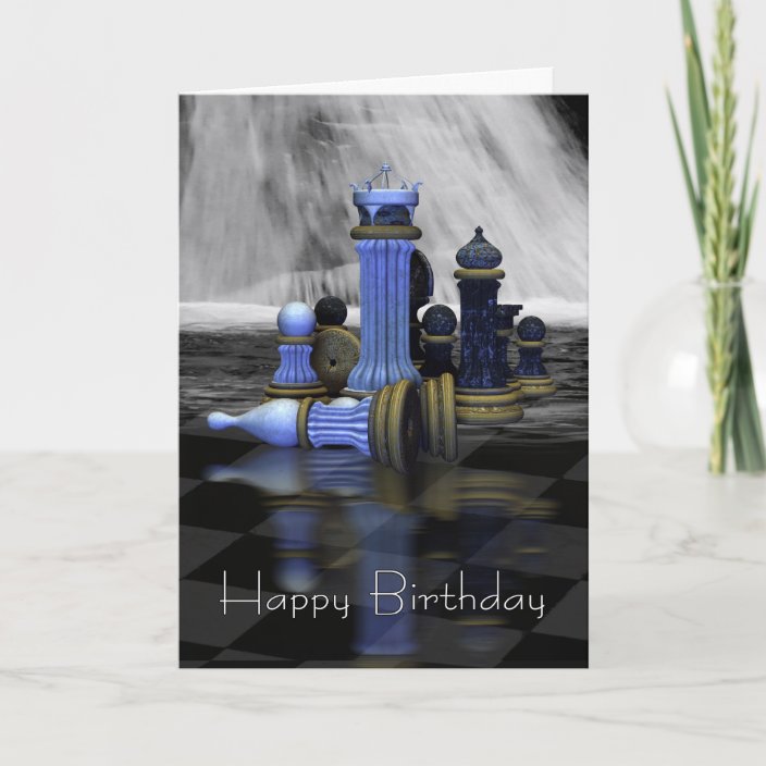Chess Birthday Card | Zazzle.com.au