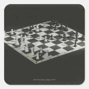 Chess Board Stickers | Zazzle AU