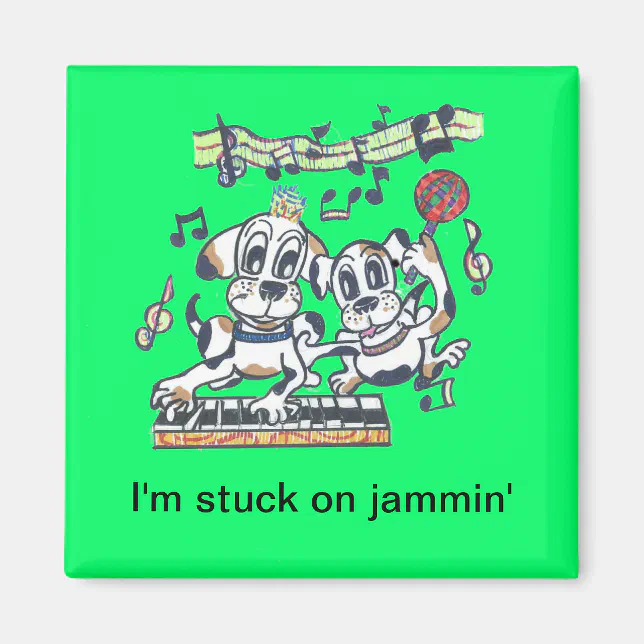 Chilly Dog The Dancing Beagle Magnet | Zazzle