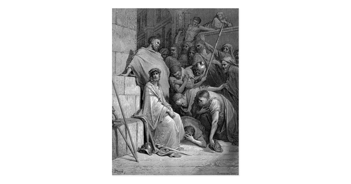 Christ Mocked Postcard | Zazzle.com.au
