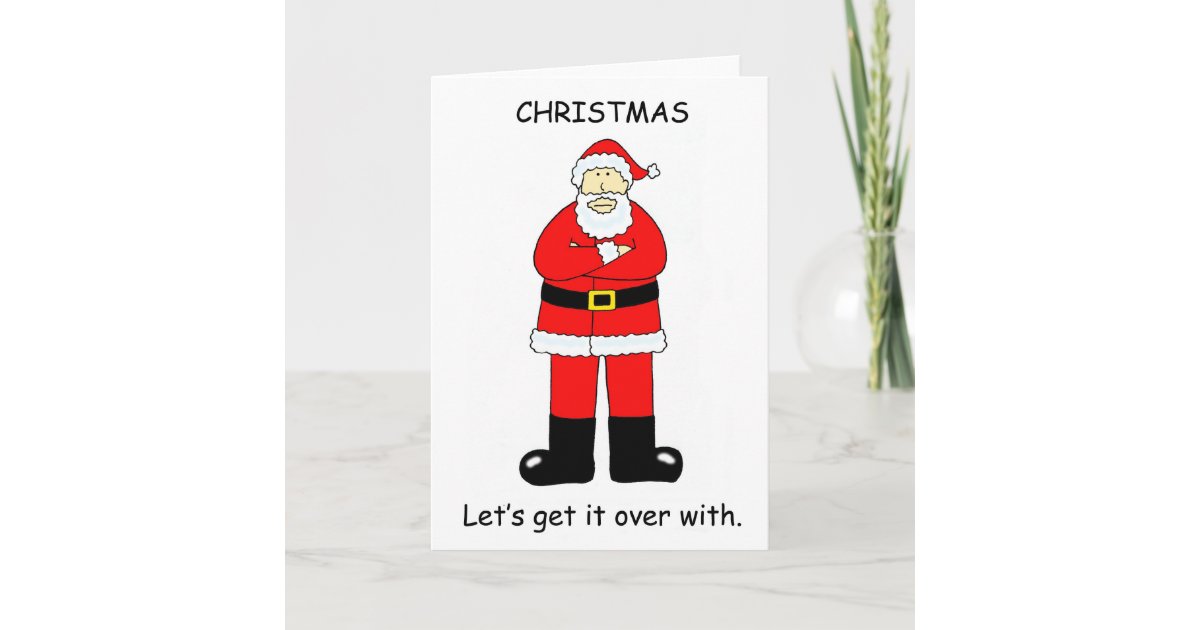 Christmas Bah Humbug. Holiday Card | Zazzle.com.au