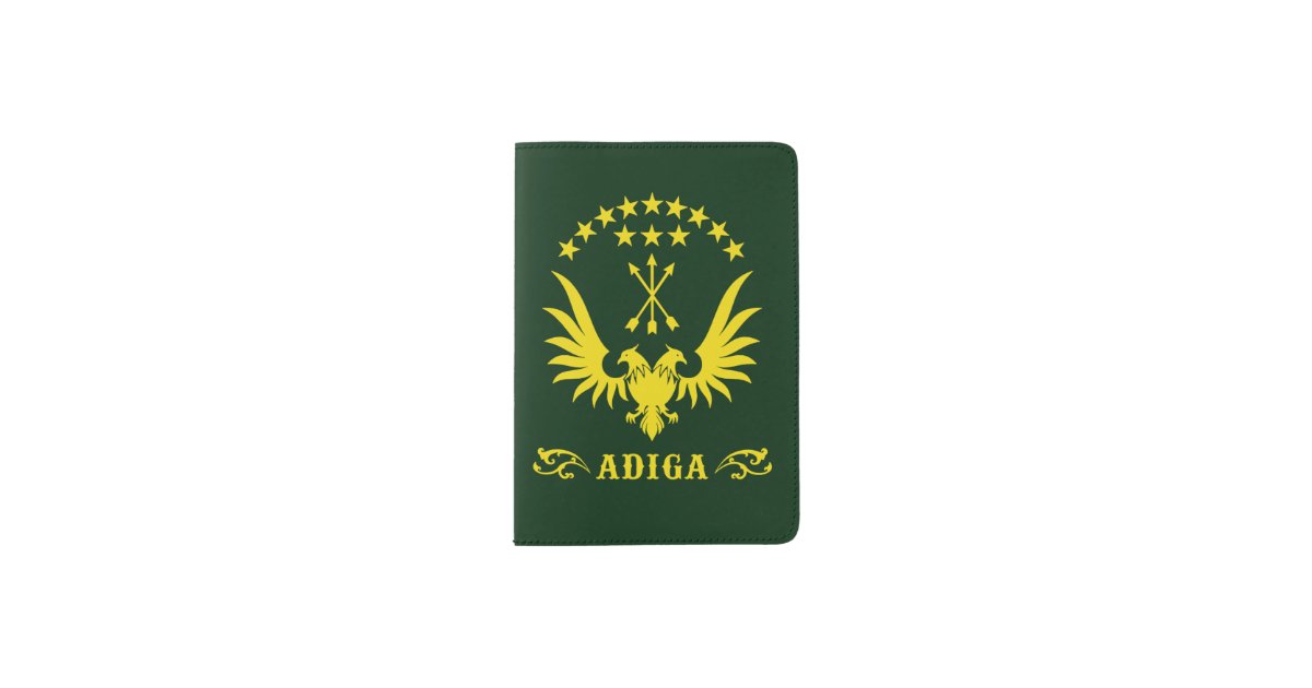 Circassian,adiga flag,Adygea,Circassian Flag. T-Sh Passport Holder | Zazzle