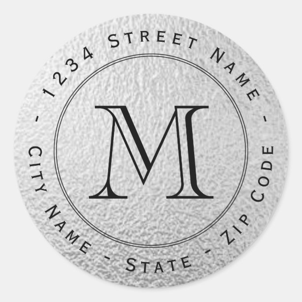 Silver Stickers | Zazzle AU