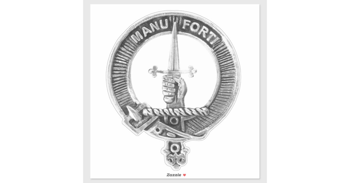 clan mackay scotland badge car | Zazzle