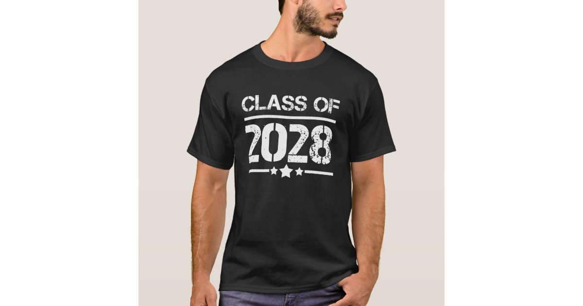 CLASS OF 2028 T-Shirt | Zazzle