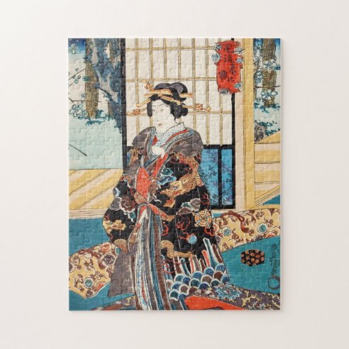 Geisha Jigsaw Puzzles | Zazzle.com.au