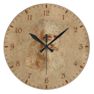 Da Vinci Drawings Wall Clocks | Zazzle.com.au