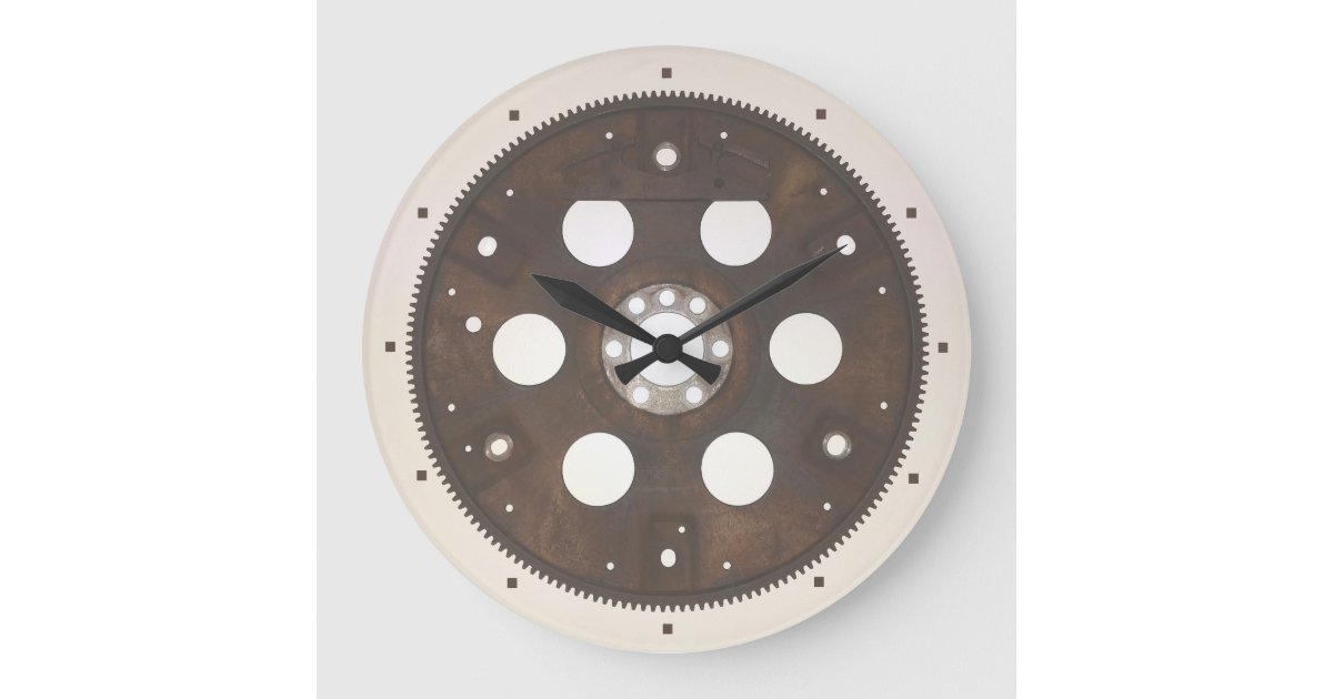 Clock - Flywheel | Zazzle