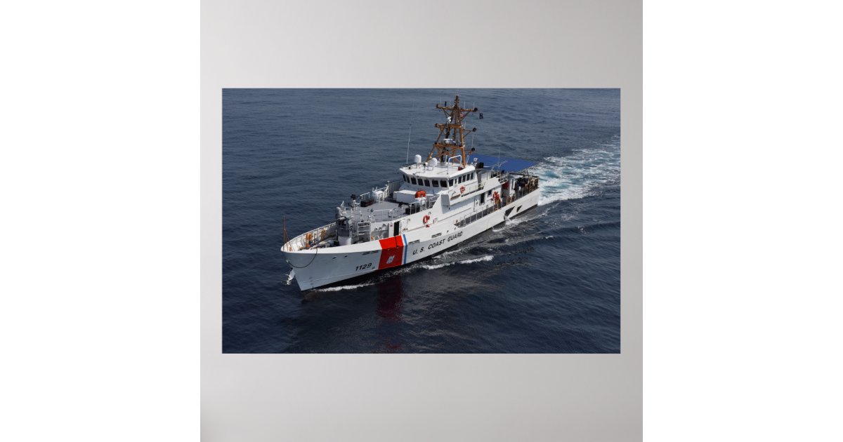 Coast Guard Cutter Forrest Rednour Poster | Zazzle