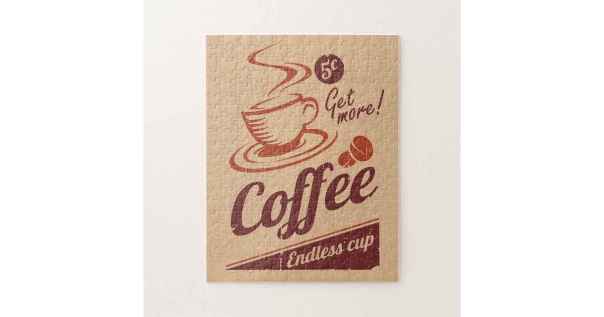 Coffee Jigsaw Puzzle | Zazzle