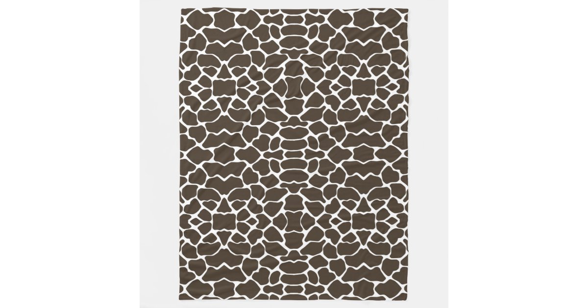 Cola Safari Giraffe Fleece Blanket | Zazzle