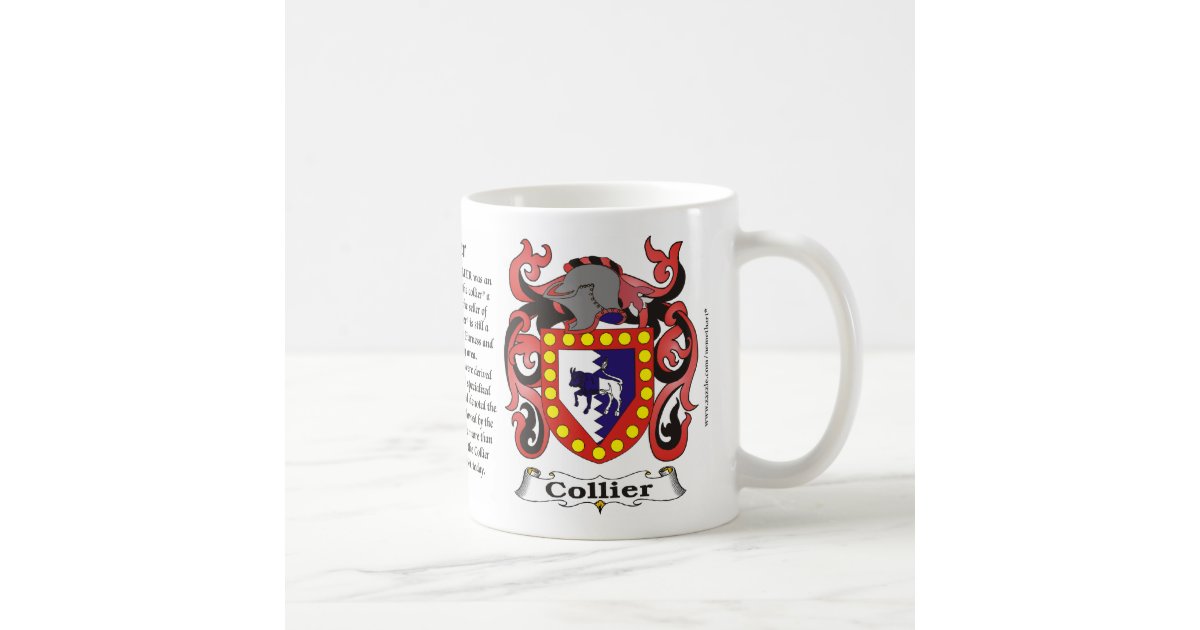 Collier Family Coat of Arms Mug | Zazzle