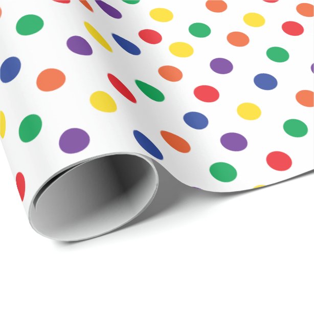 Polka Dot Wrapping Paper | Zazzle.com.au