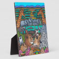 Colours of Africa 8x10 Easel by Lisa Lorenz Plaque | Zazzle