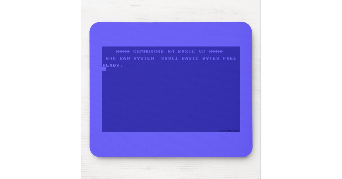 Commodore 64 mouse pad | Zazzle