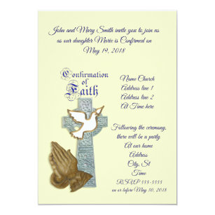 Catholic Confirmation Invitations | Zazzle.com.au