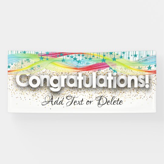 Congratulations Banner | Zazzle.com.au