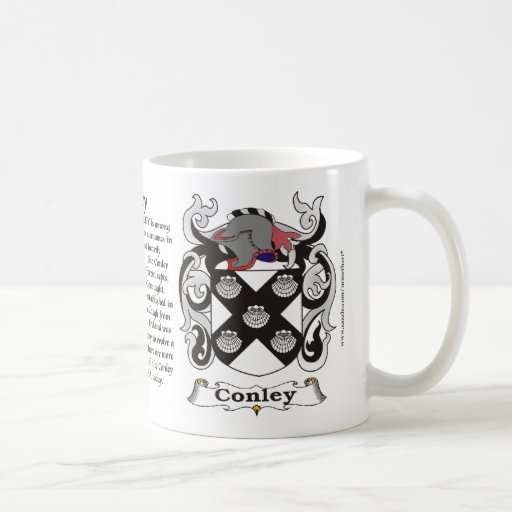 Conley Family Coat of Arms Mug | Zazzle