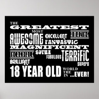 18th Birthday Posters | Zazzle.com.au