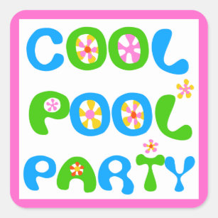 Swimming Pool Stickers | Zazzle AU
