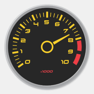 Car Gauges Stickers & Sticker Designs