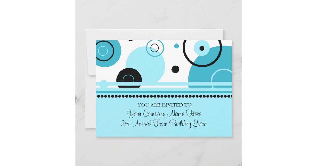 Corporate Team Building Event Invitations | Zazzle