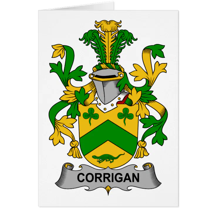 Corrigan Family Crest | Zazzle