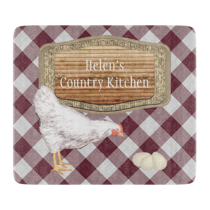 Country Chicken Cutting Board | Zazzle.com.au