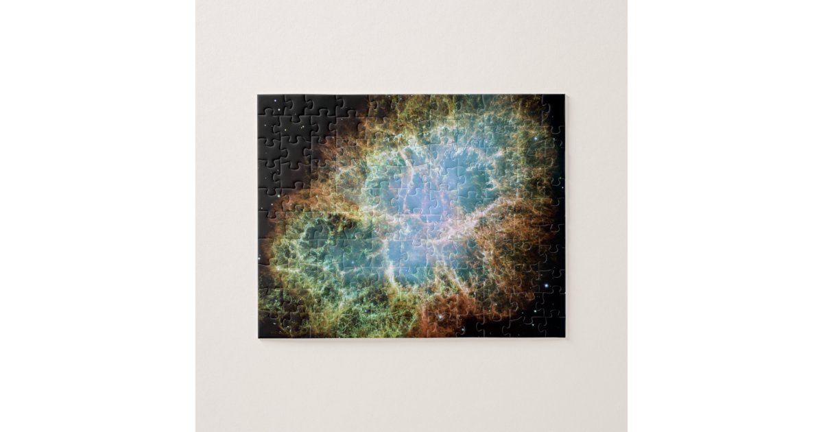Crab Nebula – Hubble Telescope Jigsaw Puzzle | Zazzle