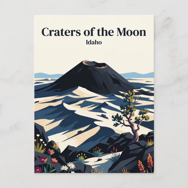 Craters of the Moon National Monument USA Postcard | Zazzle