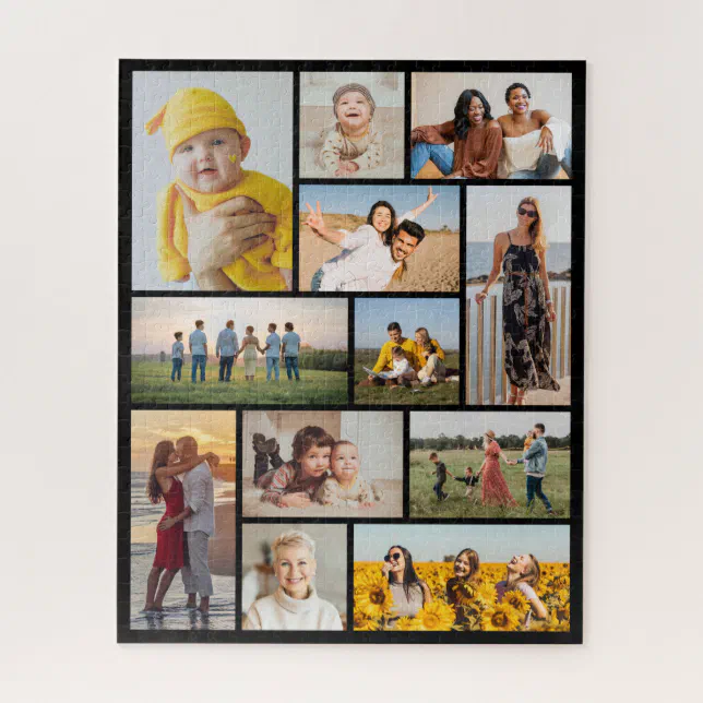 Create Your Own 12 Photo Collage Jigsaw Puzzle | Zazzle