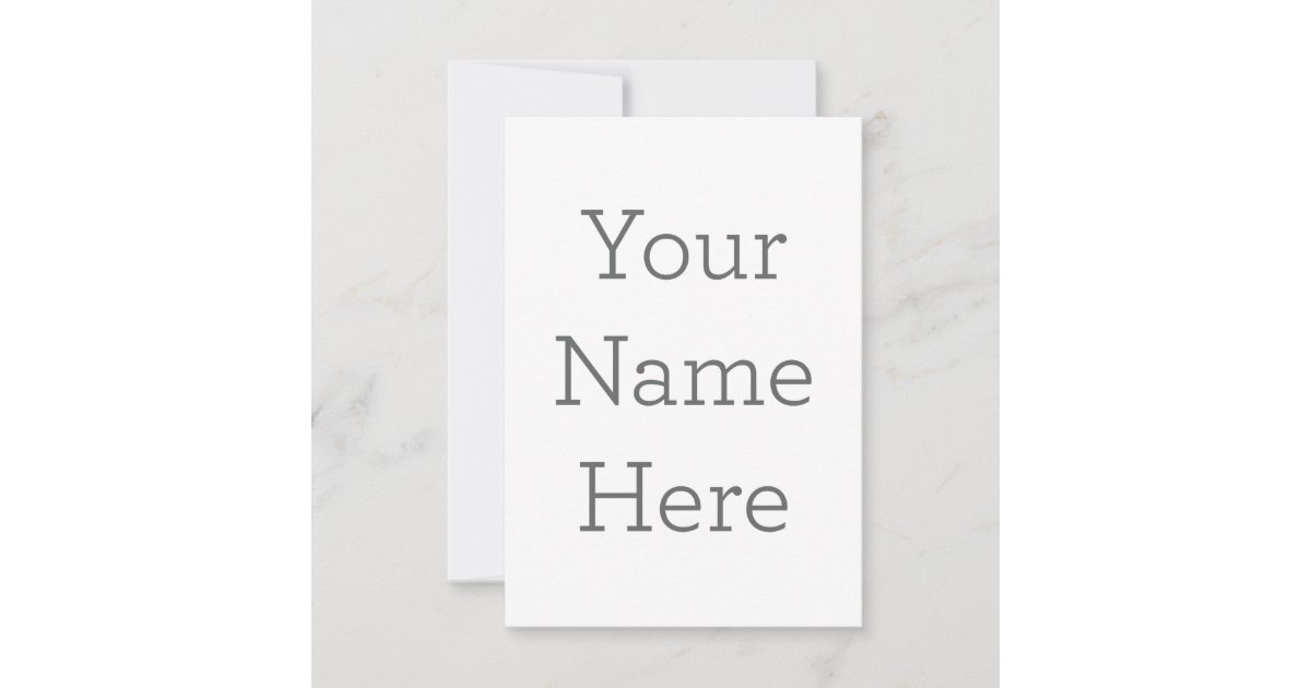 Create Your Own Name Thank You Card | Zazzle