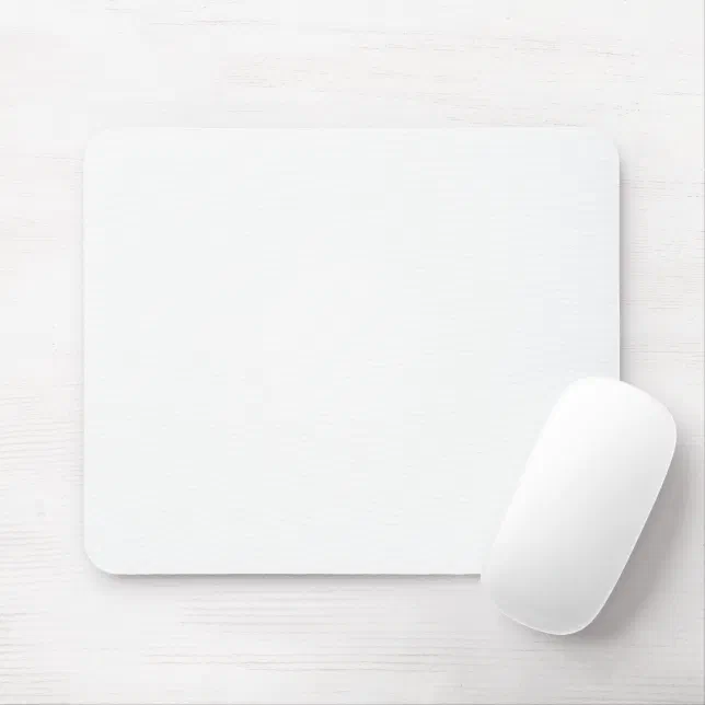 Create your own white personalizable mouse pad | Zazzle