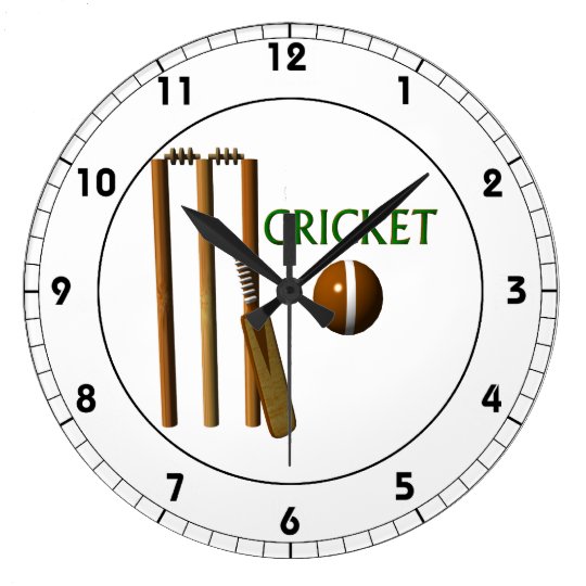 Cricket Large Clock | Zazzle.com.au