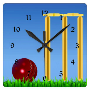 Cricket Wall Clocks | Zazzle.com.au