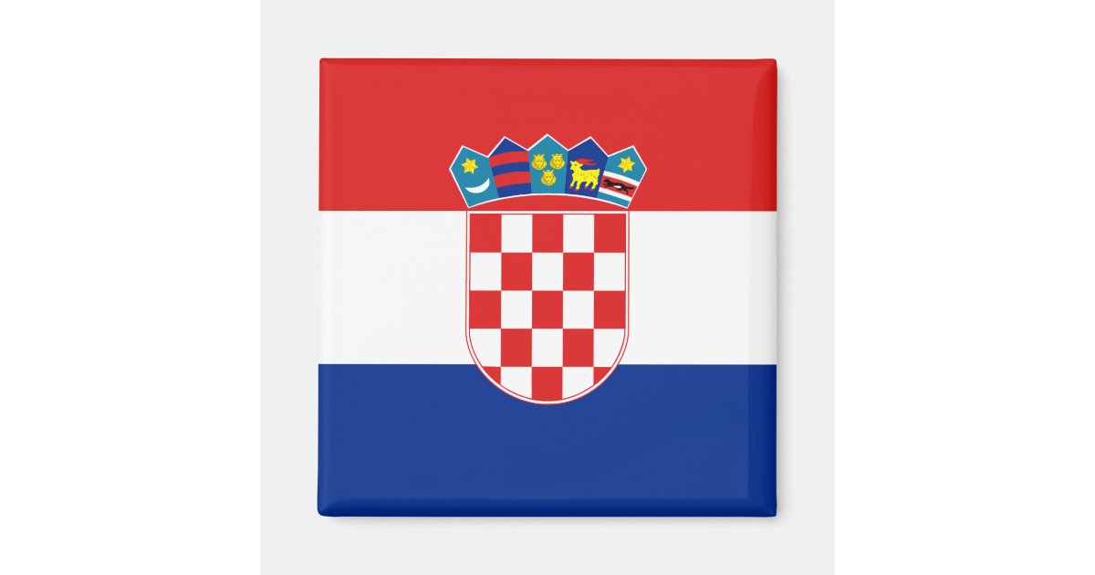 Croatia Flag Magnet | Zazzle