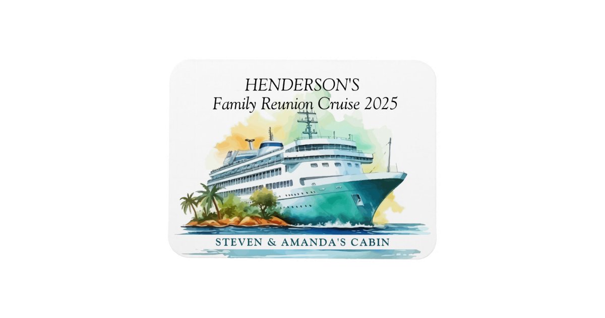 Cruise Ship Stateroom Magnet | Zazzle