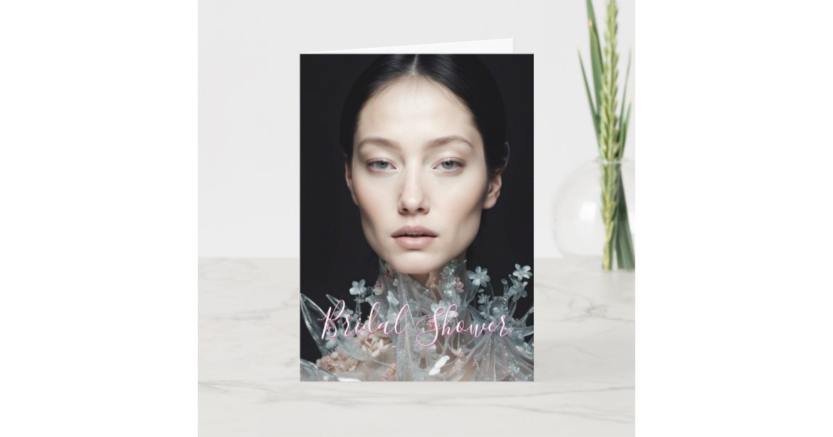 Crystal Invitation Bridal Shower Card | Zazzle