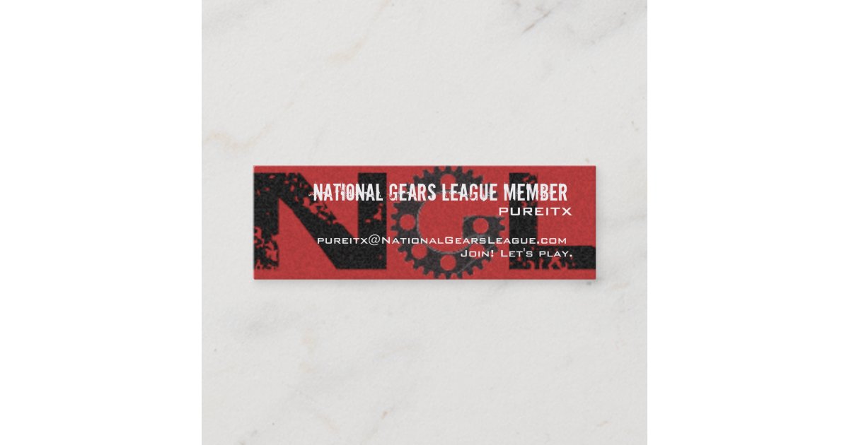 Custom Member Profile Card | Zazzle