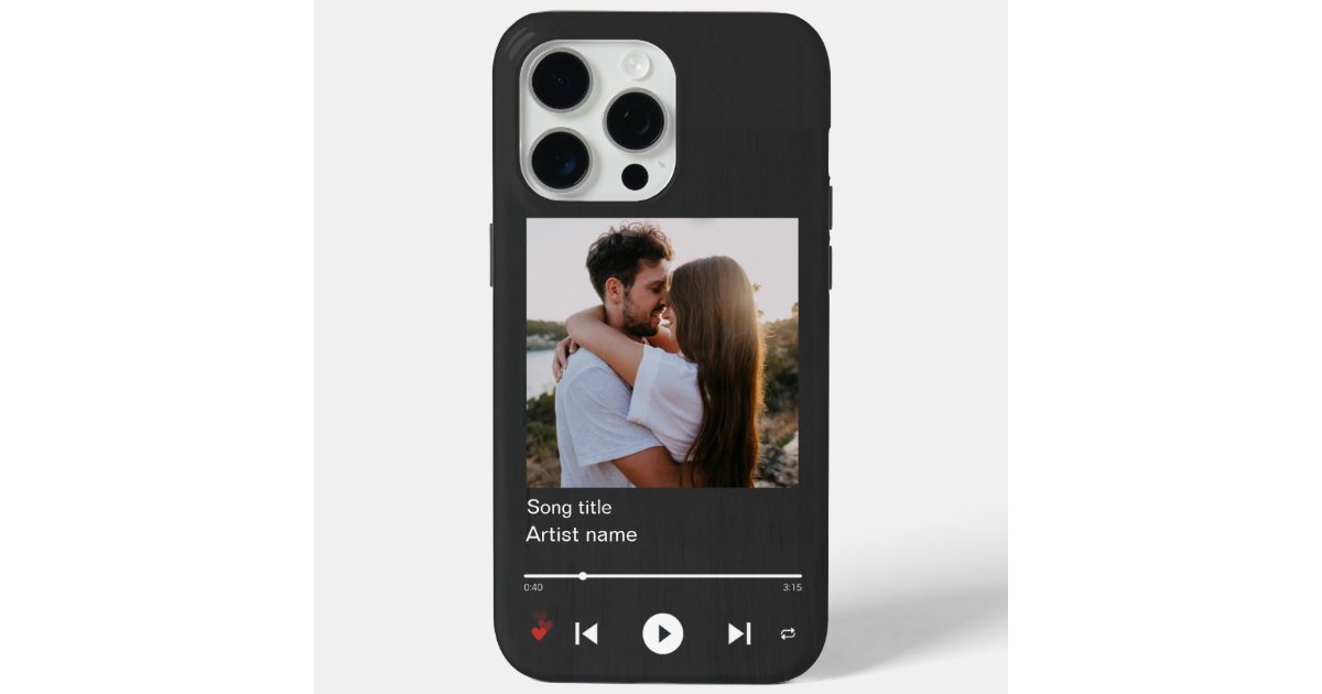 Custom Music Plaque Phone Case Album Cover | Zazzle