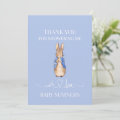 Custom Name Classic bunny rabbit Thank You Card | Zazzle