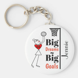 Netball Key Rings & Keychains | Zazzle AU