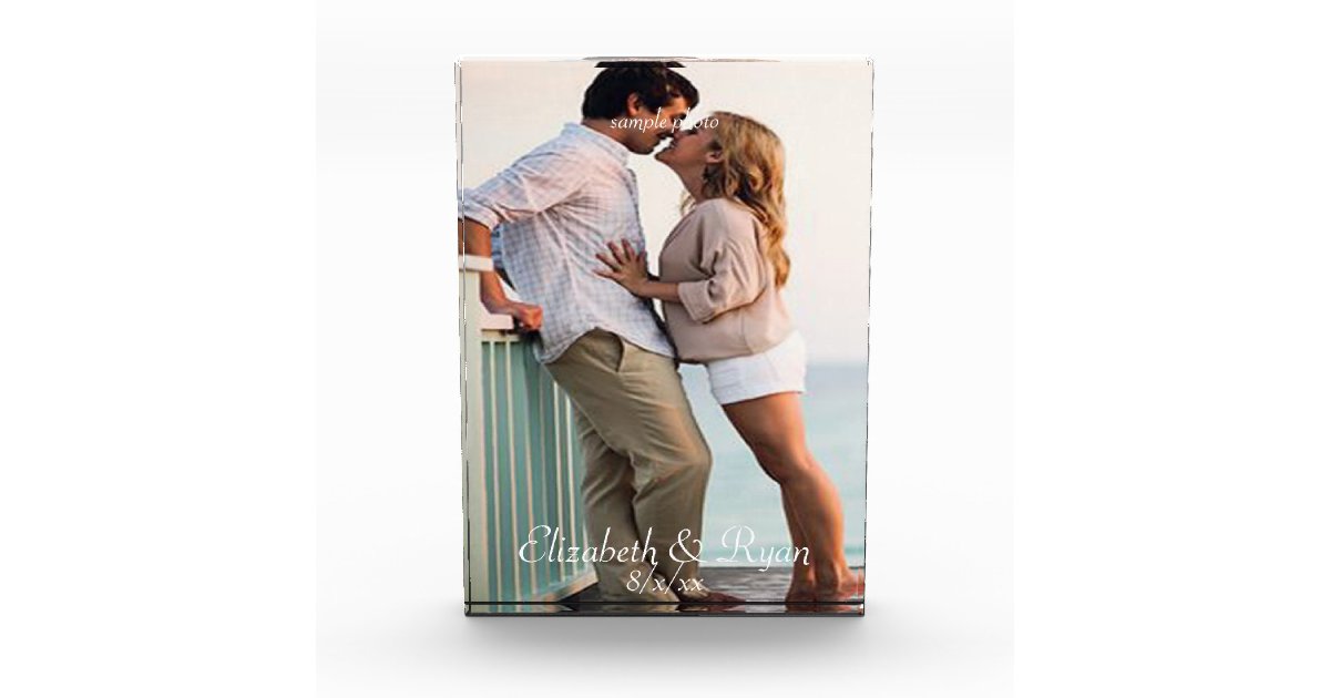 Custom Photo, Personalised Photo Block | Zazzle