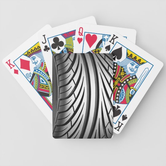 Custom Playing Cards - Tire Tread | Zazzle.com.au