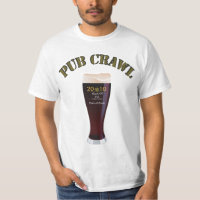 Pub Crawl T-Shirts & Shirt Designs | Zazzle.com.au